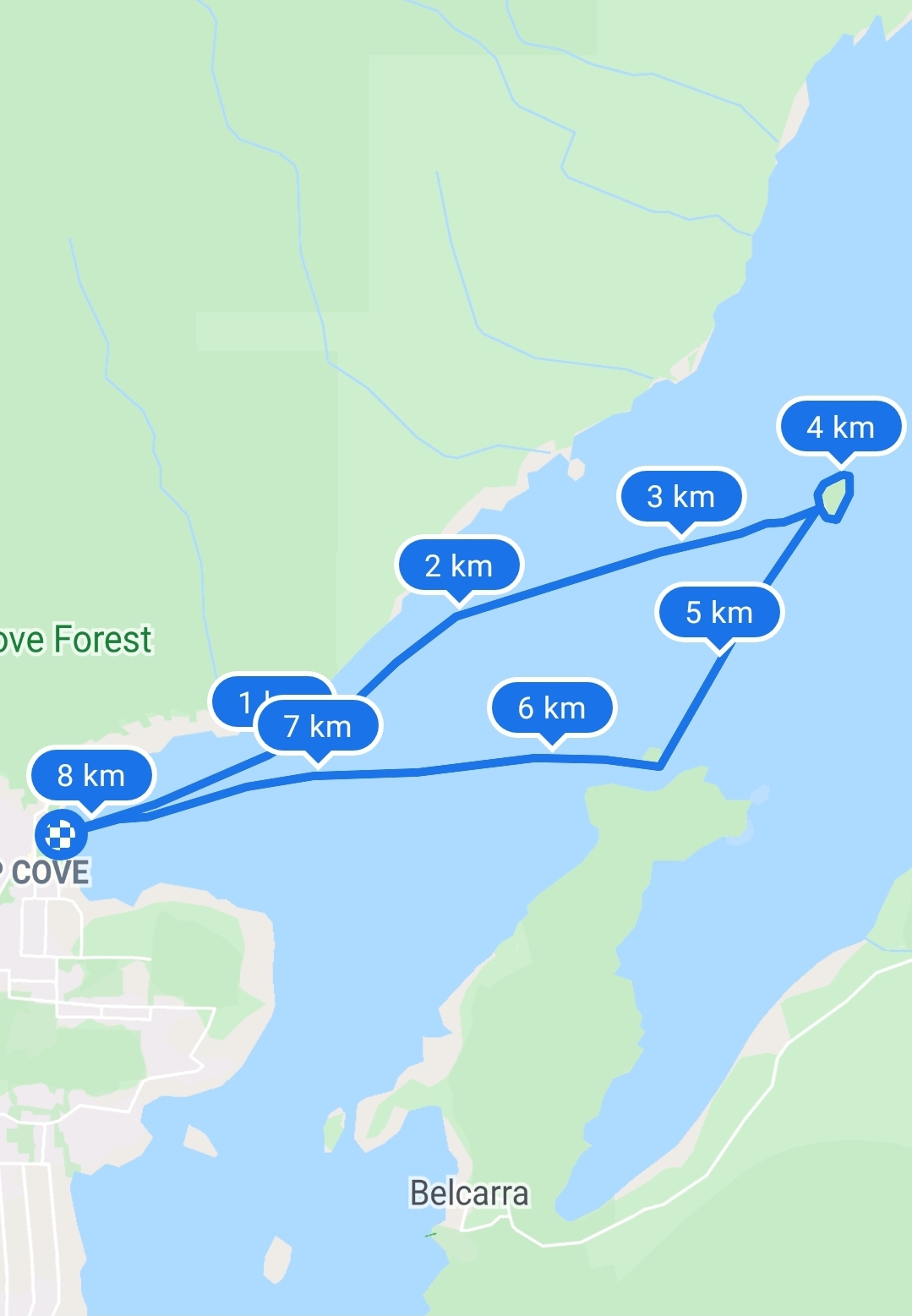 Looper Moths around Raccoon Island – I SUP Explore